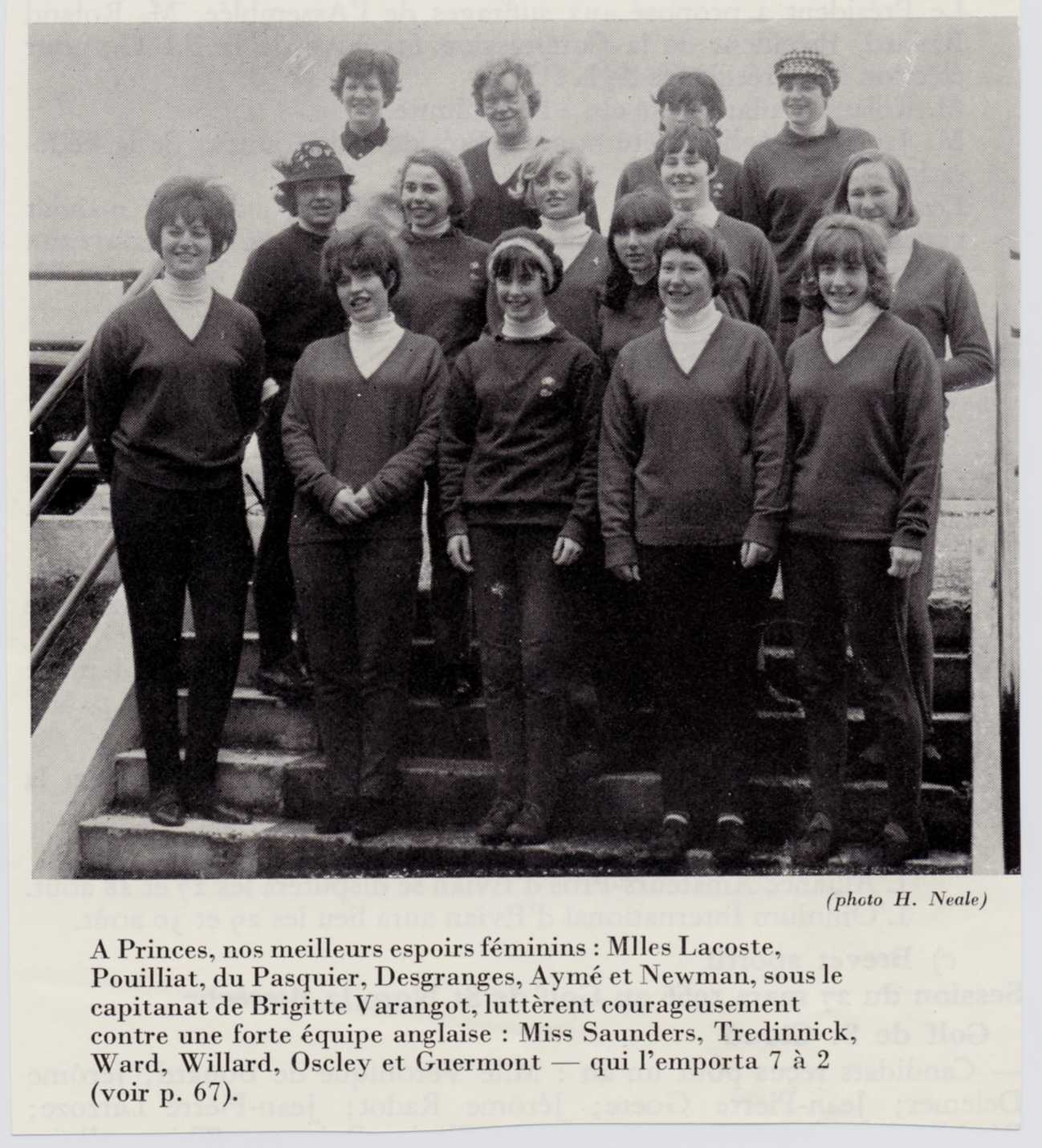 Coupe Esmond – CATHERINE LACOSTE, the Crocodile Kid